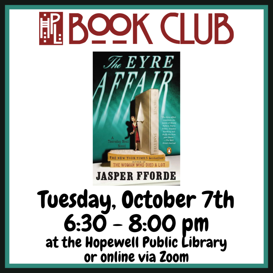 HPL Book Club – Hopewell Public Library